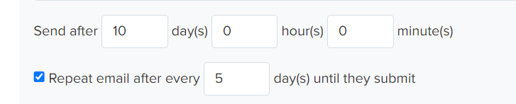 How to manually or automatically follow up with incomplete applications